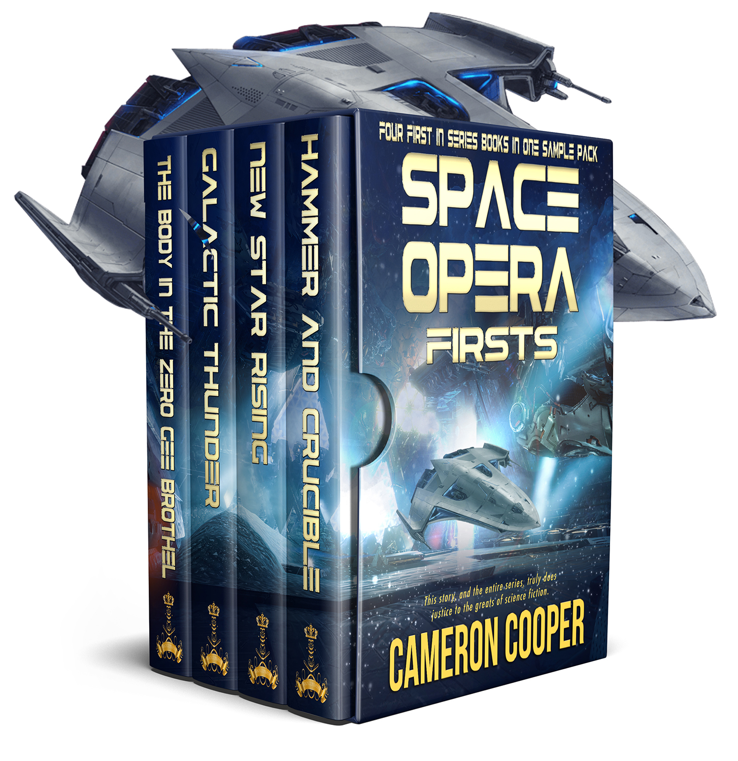 Four Space Opera Series in One Box – Cameron Cooper's Science Fiction